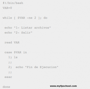 Aprende shell script con ejemplos | MyFPschool